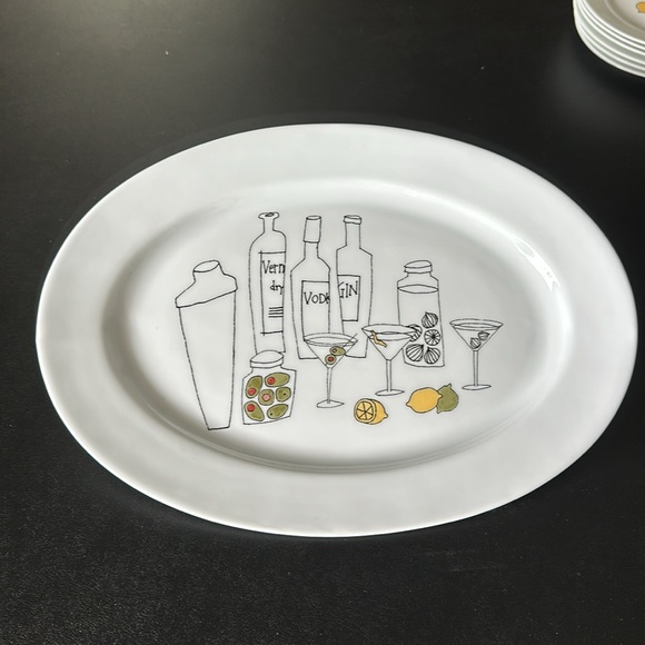 Kitchen | Like New Plattermartininby Ursula Dodge 6 Matching App Plates ...